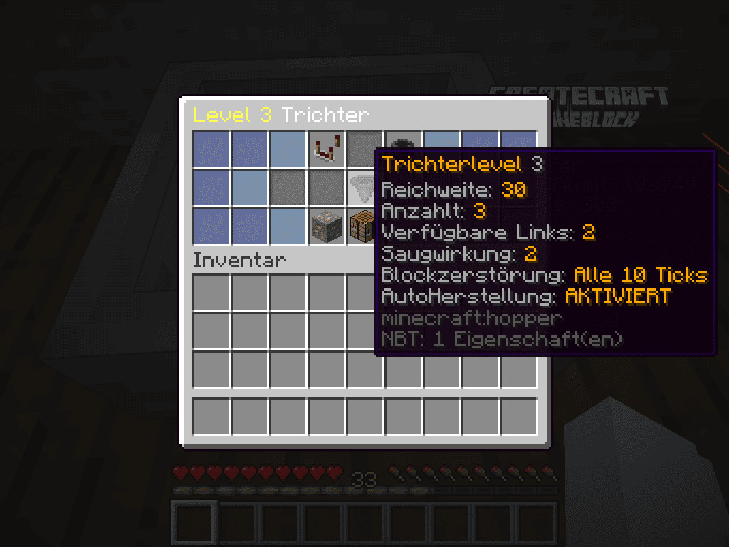 Hopper | CreateCraft.eu Wiki - Dein Minecraft Server